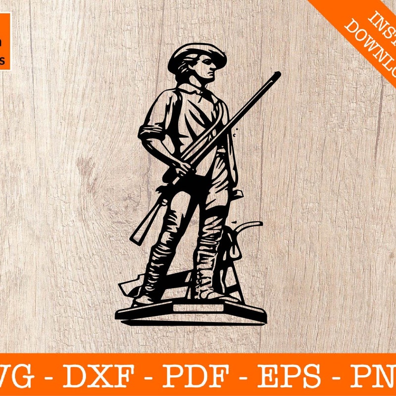 Minuteman Logo - Etsy