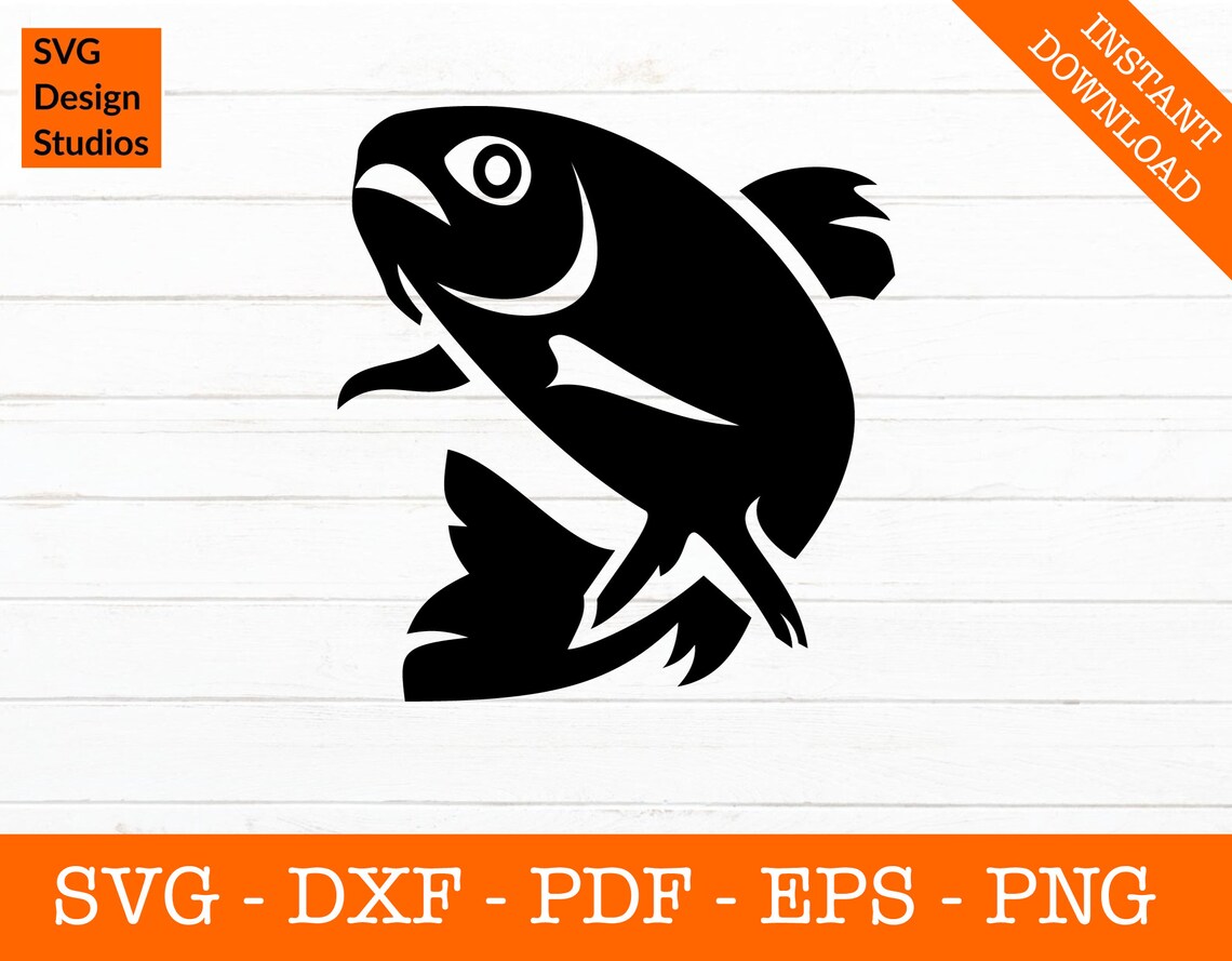 Trout Svg Fly Fishing Svg Fishing Svg Angling Svg Fish - Etsy