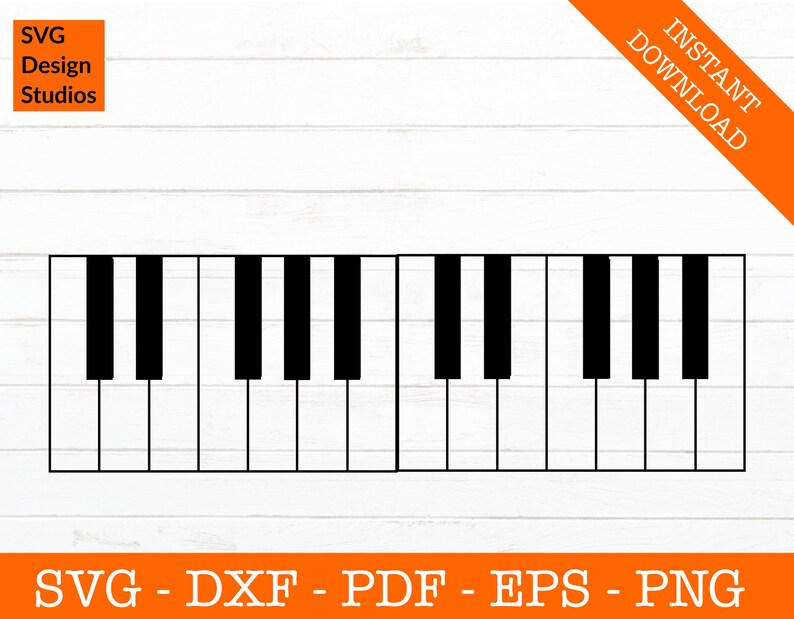 Piano Svg Piano Keys Svg Musical Keyboard Svg Music Svg - Etsy Israel