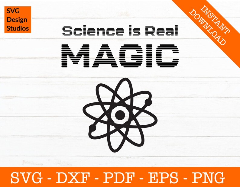 Science is Real Magic Svg Science Svg Magic Svg Retro Svg | Etsy