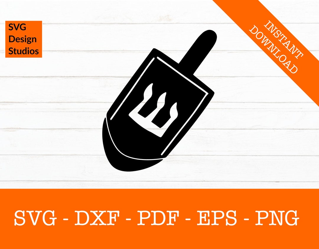 Dreidel Svg, Jewish Svg, Hanukah Svg, Judaism Silhouette Shadow SVG Cut ...
