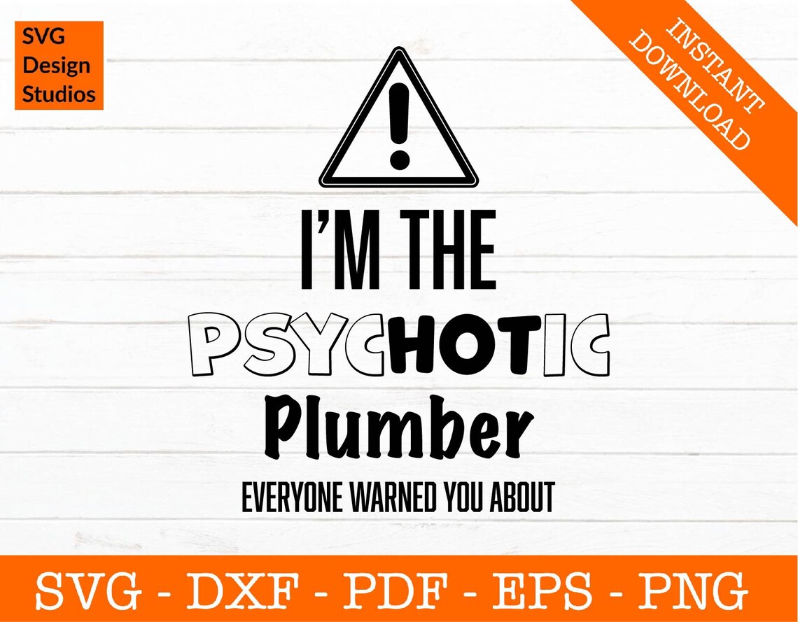 Funny Plumber Svg Plumbing Logo Svg Plumber Frame Svg Comb - Etsy