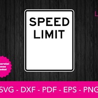 Speed Limit 30 Svg - Etsy