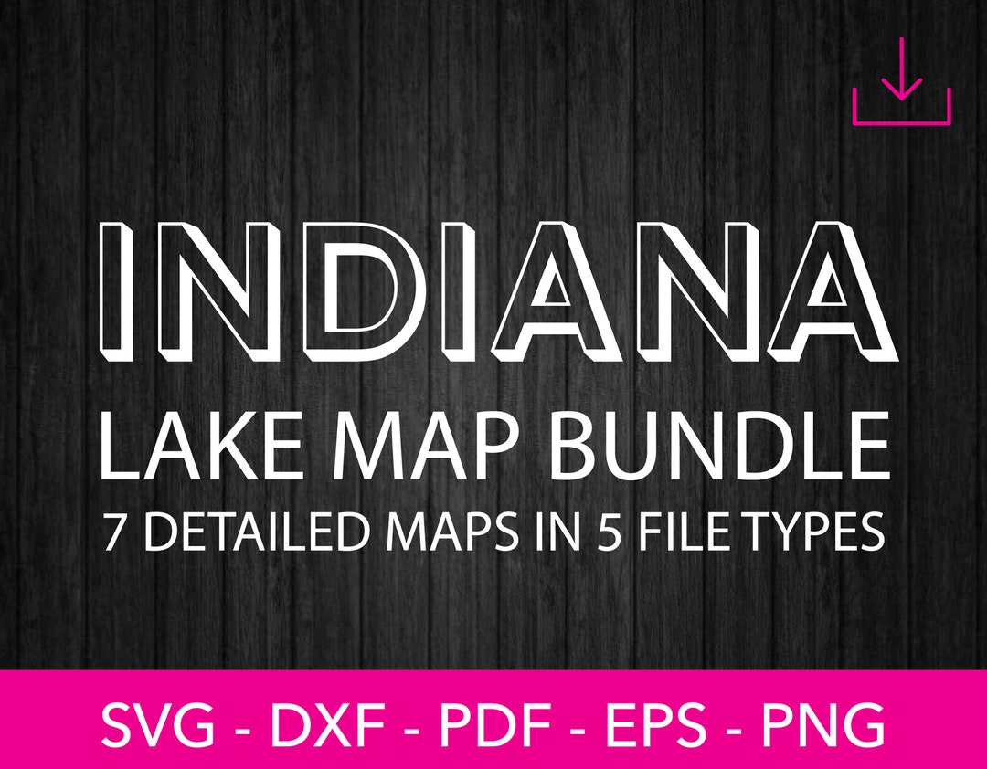 Indiana 6 Lake Bundle - Patoka, Brookville, Big Chapman, Cecile Harden ...