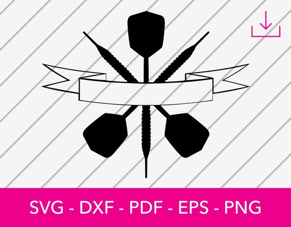 Paper, Party & Kids Dart Logo Svg Darts Svg Dart Svg Cricut PNG Instant ...