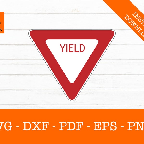 Yield Sign - Etsy