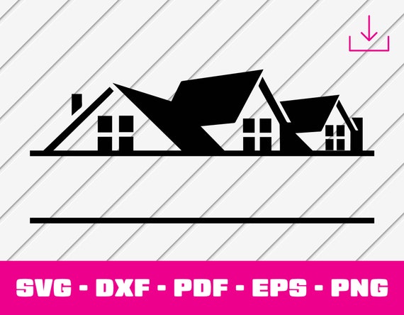 House Roof Frame Svg Roofing Svg Roofer Svg Eps Dxf Png - Etsy