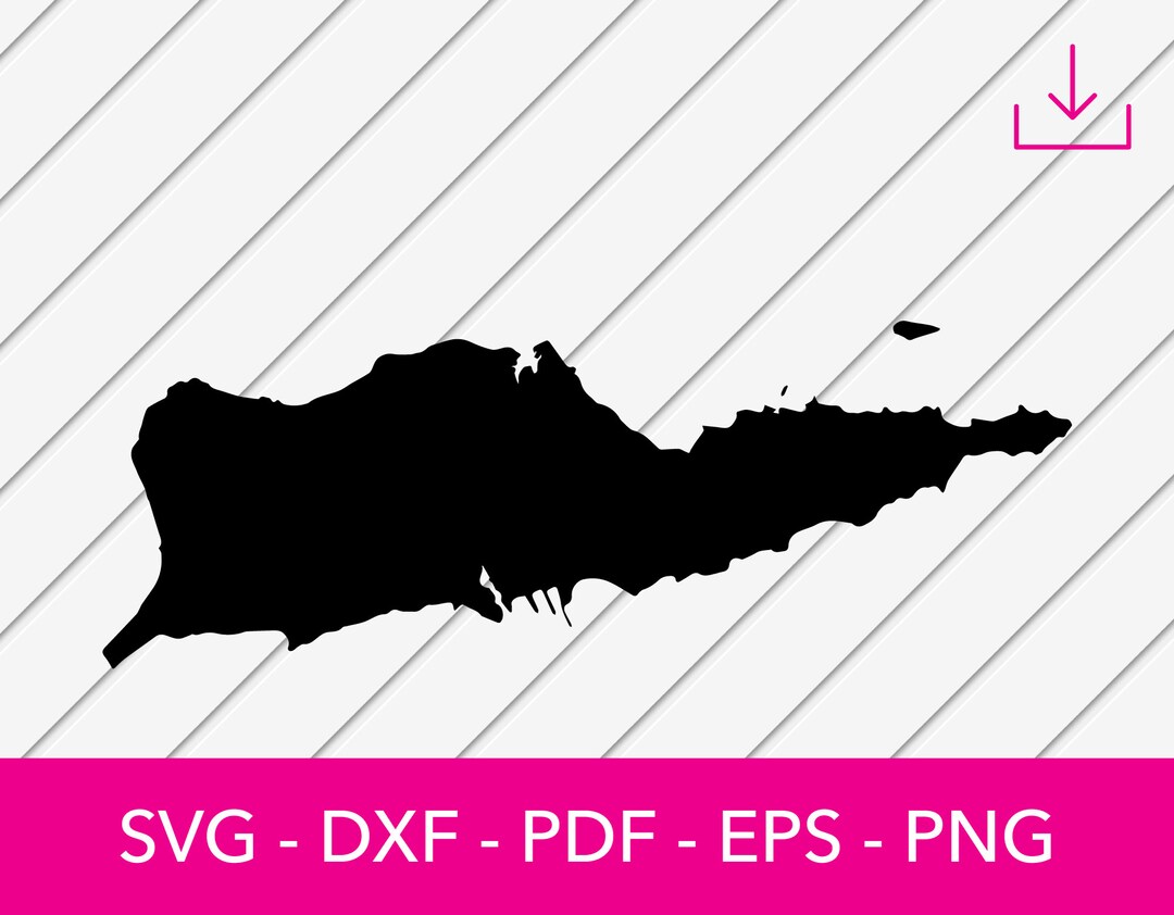 Saint Croix Svg, St. Croix Map, Saint Croix Svg, St Croix, Caribbean ...