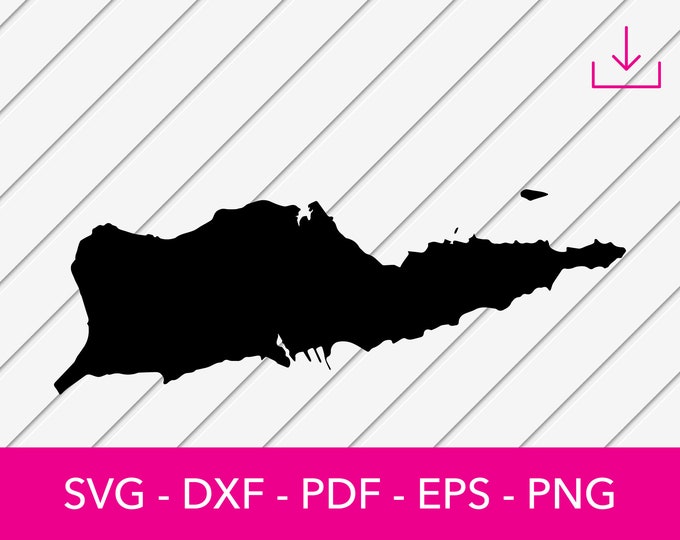 Saint Croix Svg, St. Croix Map, Saint Croix Svg, St Croix, Caribbean ...