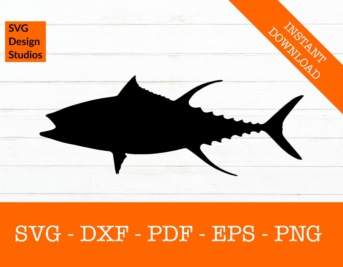 Tuna Fish Ocean SVG Svg File Cut File Scrapbooking Paper | Etsy