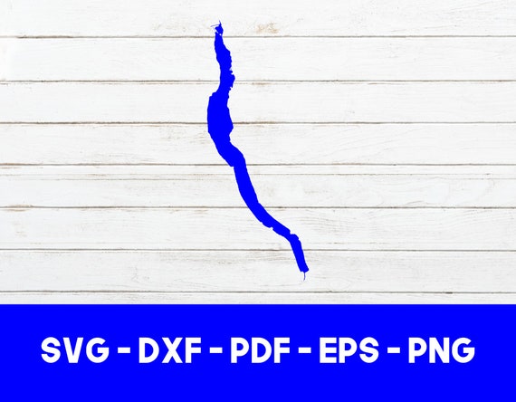 Design DXF Cricut PNG Oologah Lake Oklahoma Map Shape SVG Cut File ...