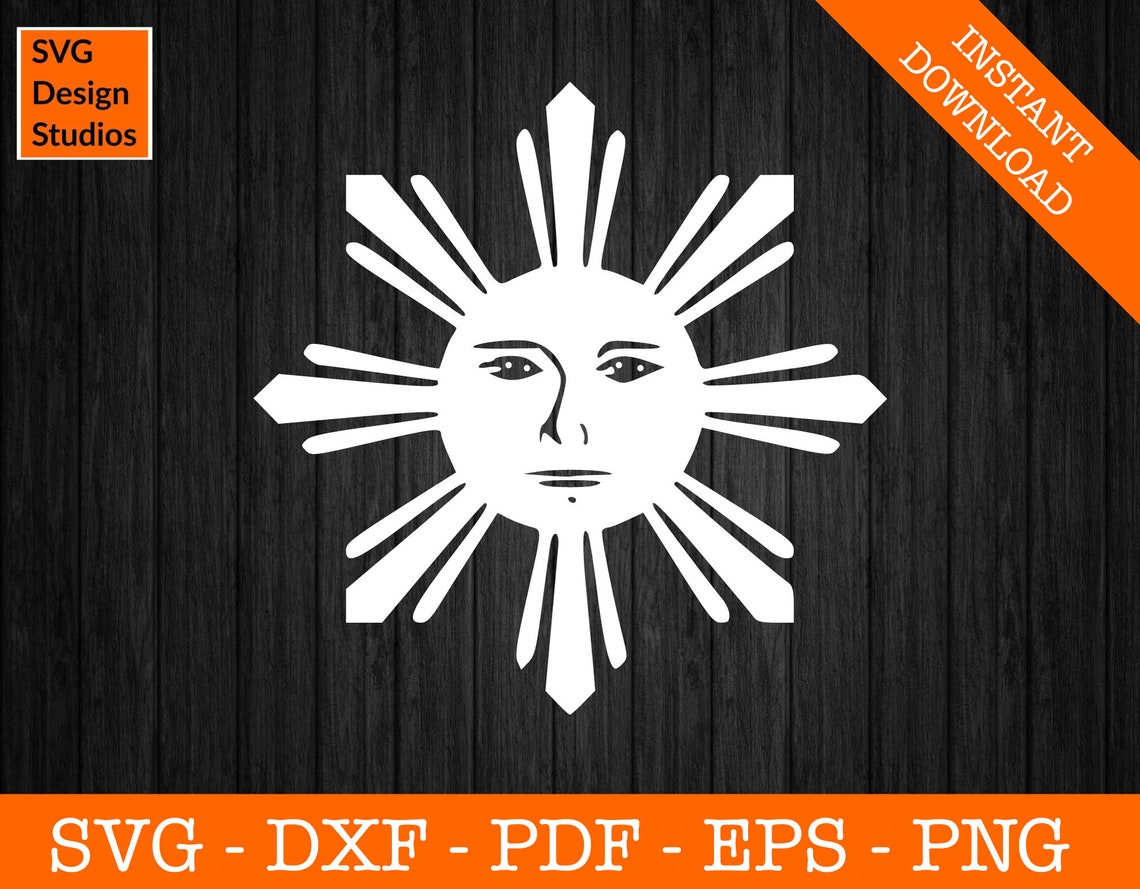 Original Philippines Flag Sun Svg, Philippine Flag Svg, Filipina ...