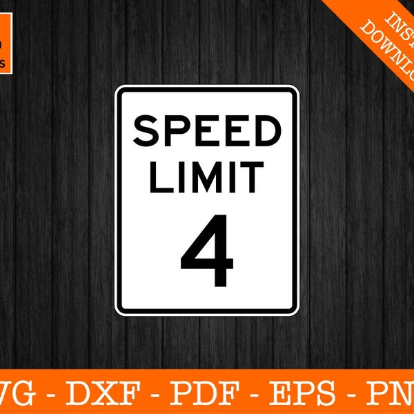 Blank Speed Limit Sign - Etsy