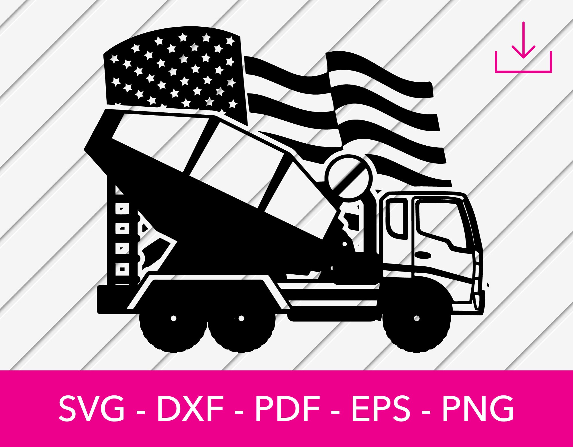 Cement Truck Svg Construction Svg Concrete Trck Svg Asphalt - Etsy