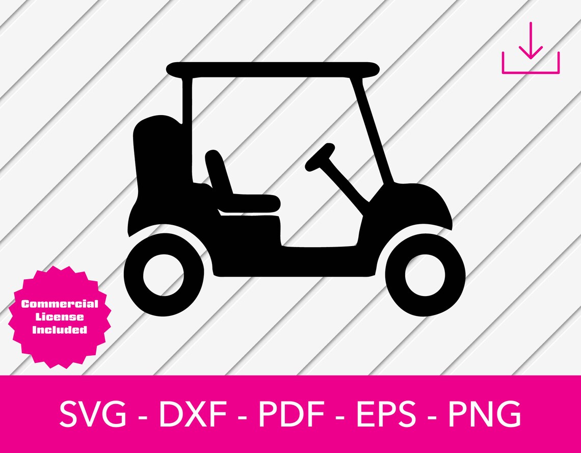Golf Cart Svg Golfcart Svg Golf Svg Golfer Svg Golfing - Etsy