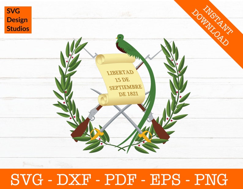 Guatemala Flag SVG, Escudo De Guatemala, Quetzal Bird, Guatemala Crest ...