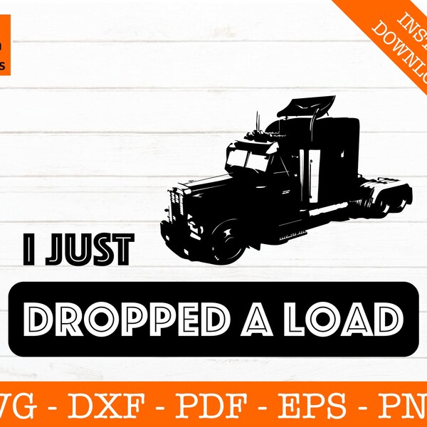 Dropped Truck Svg - Etsy Ireland