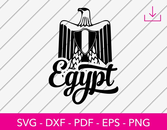 Egyptian Seal Logo EGYPT RING COAT OF ARMS EAGLE SEAL FLAG HERALDIC