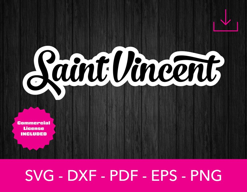 Retro Saint Vincent Svg St Vincent Svg St Vincent Svg - Etsy