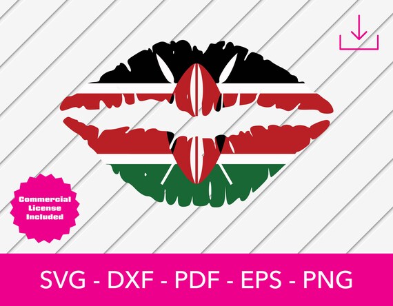 PNG Vector Clipart Kenya Logo Svg Design DXF Cricut Instant Download ...