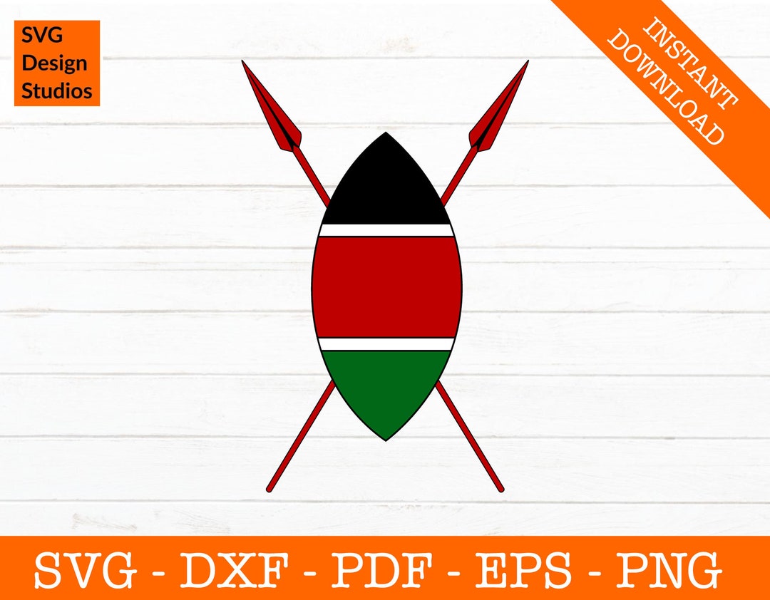 Kenya Svg Kenya Coat of Arms Kenyan Seal Kenya Kenyan Flag - Etsy Ireland
