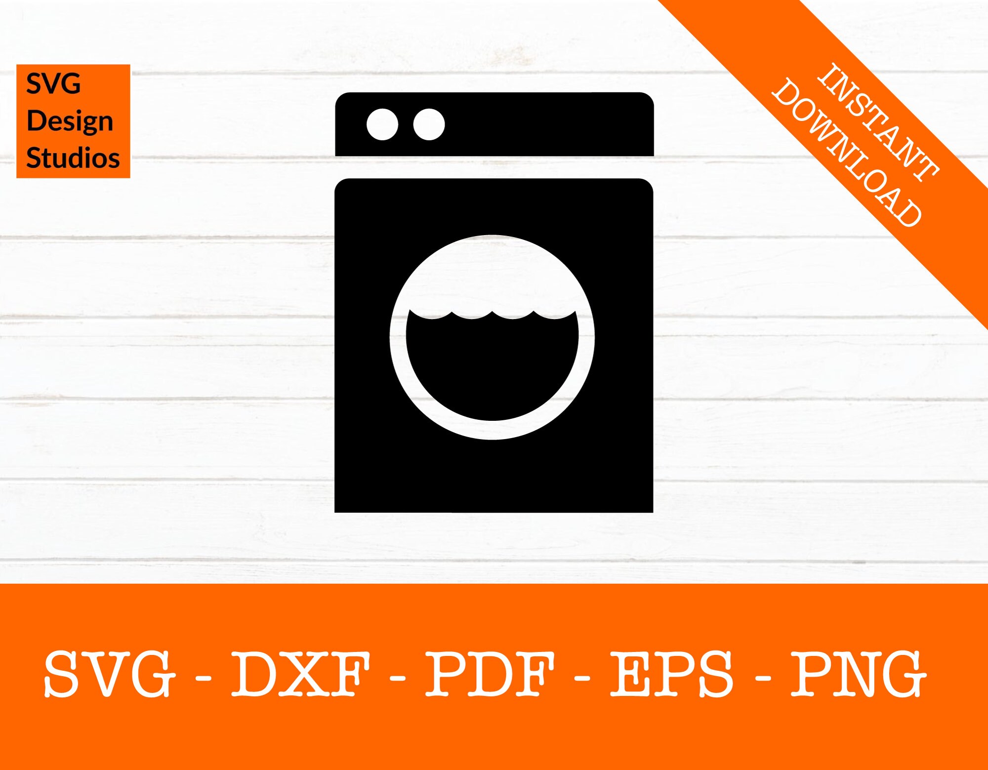 Washing Machine Svg Laundry Svg Silhouette SVG Cut File | Etsy