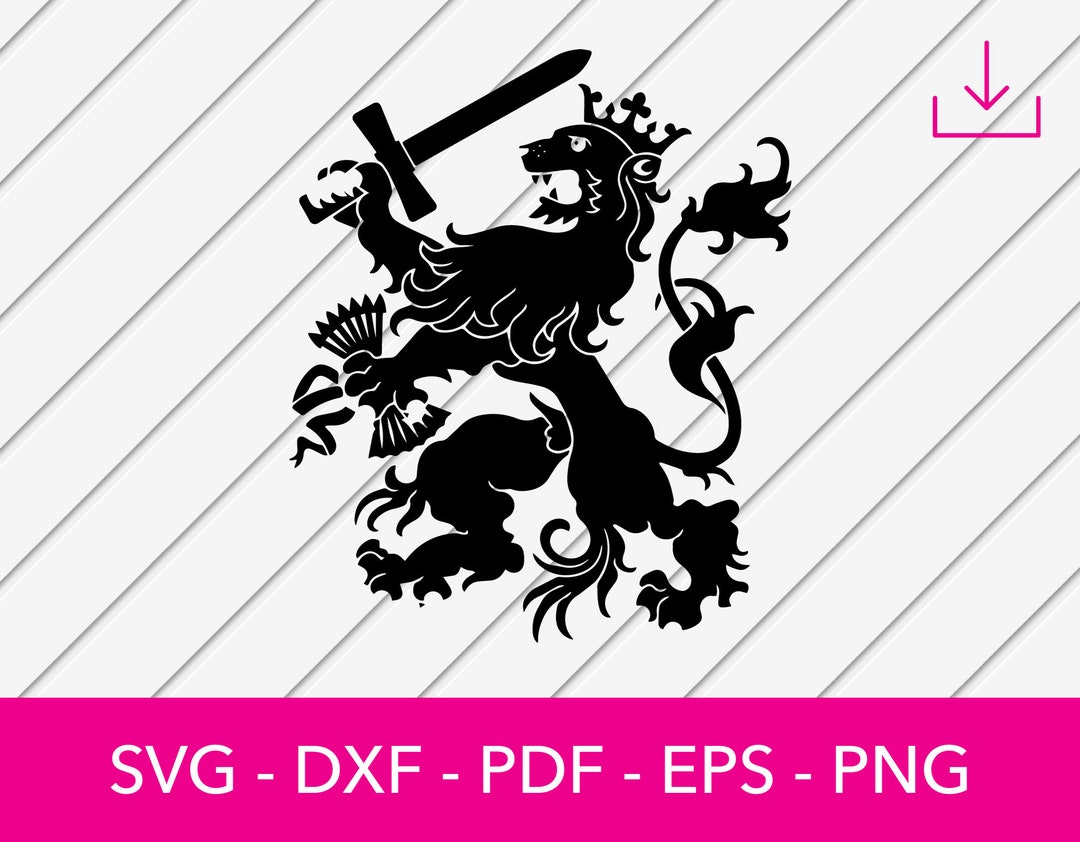 The Netherlands Seal Svg, Dutch Netherlands Flag, Badge, Coat of Arms ...