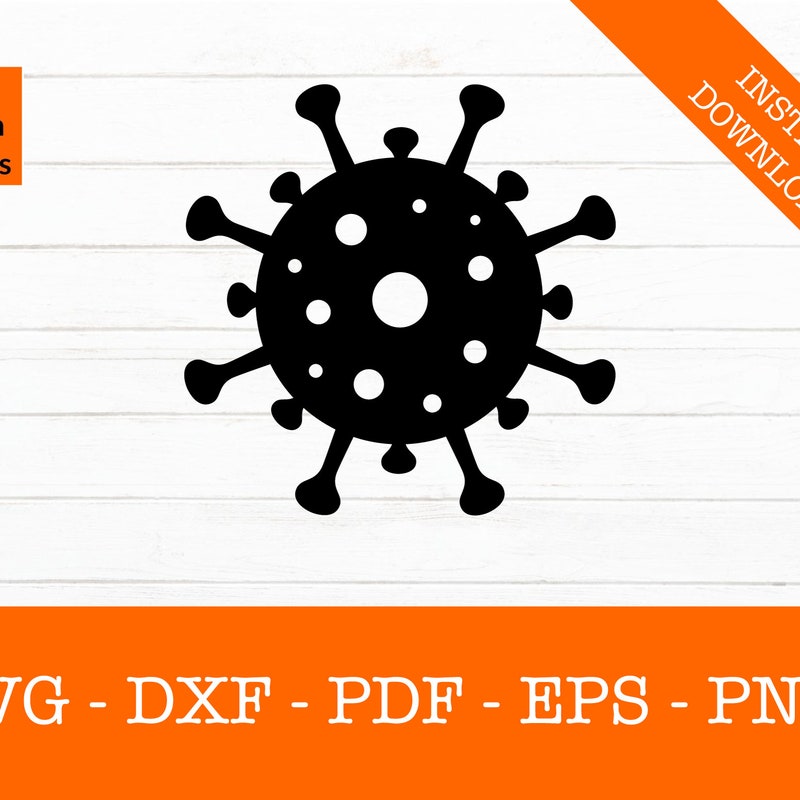 Virus Svg - Etsy