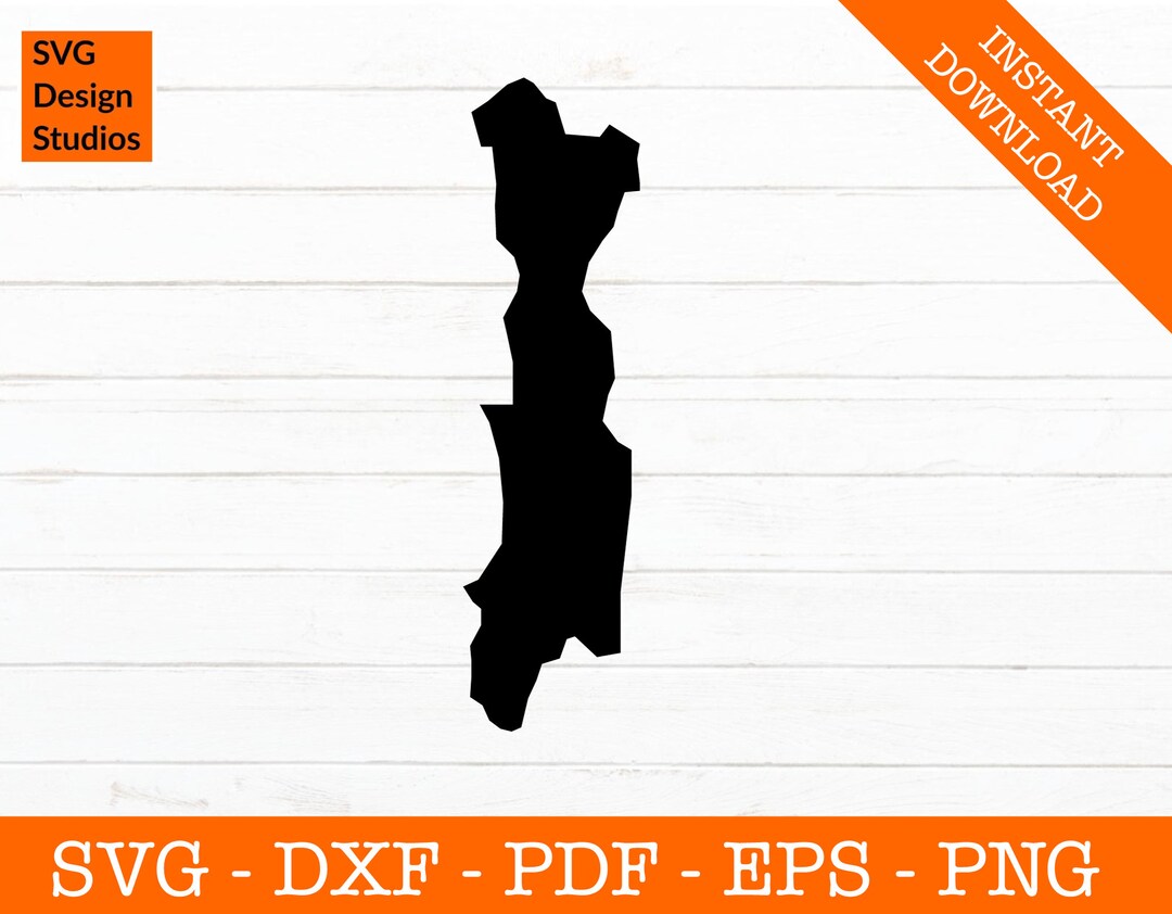Friends Lake, New York Svg, Map Shape SVG Cut File PNG DXF Cricut ...