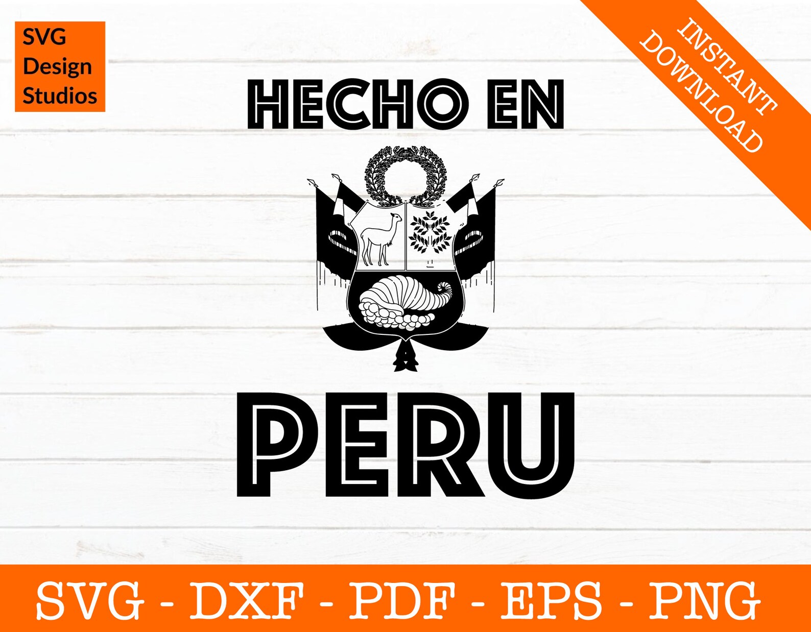 Peru Svg Hecho En Peru Svg Peruvian Seal Flag Cut File - Etsy