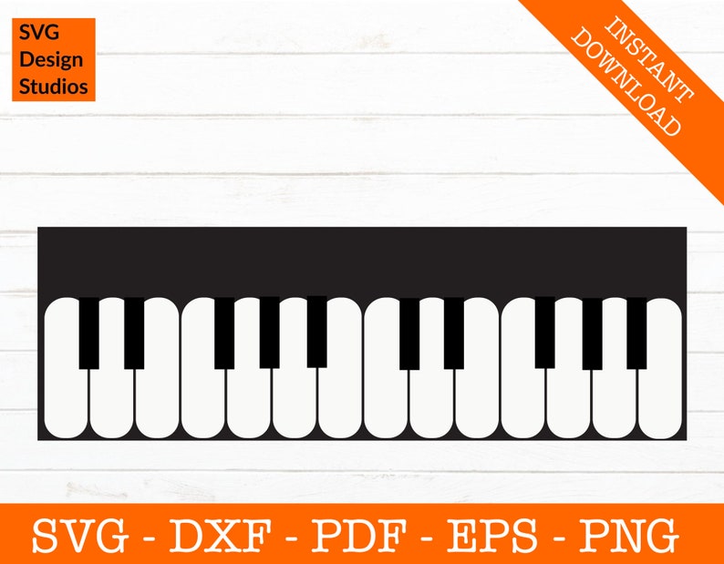 Piano Svg Piano Keys Svg Musical Keyboard Svg Music Svg | Etsy
