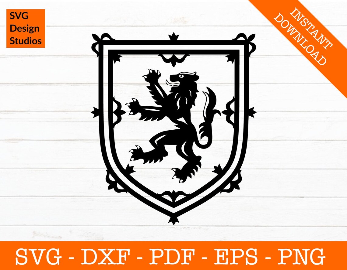 Scotland Svg, Scottish Svg, Scotland Lion Svg, Clipart SVG - Cut File ...