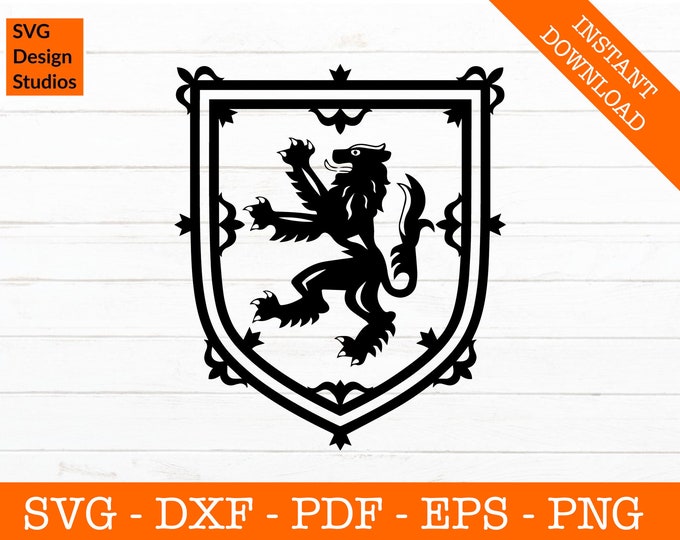 Scotland Svg, Scottish Svg, Scotland Lion Svg, Clipart SVG - Cut File ...