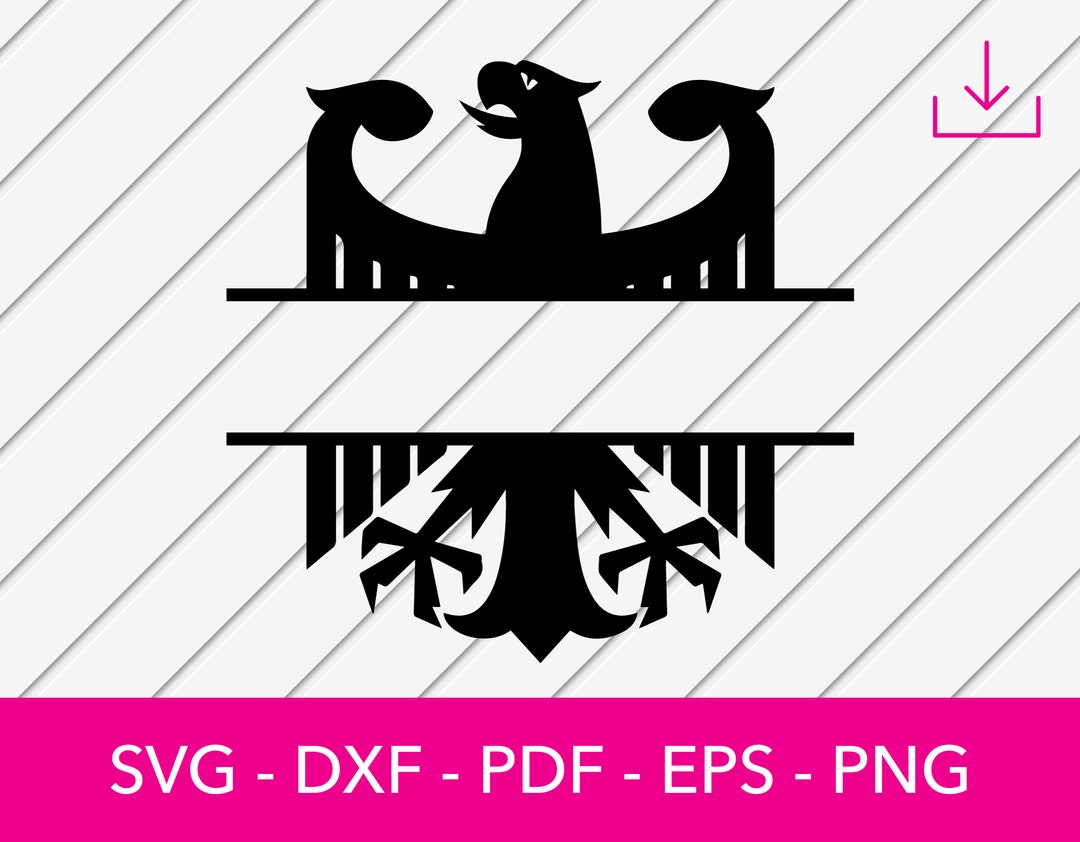 Germany Svg, German Split Frame Svg, German Seal Svg, German Crest Svg ...