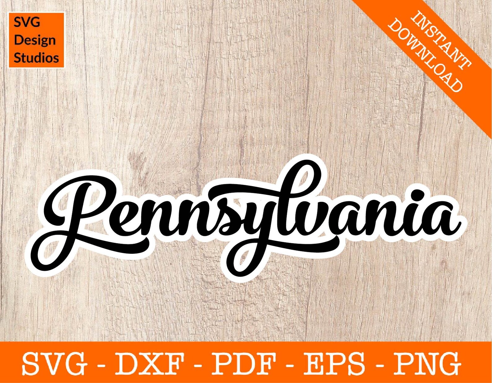 Retro Pennsylvania Svg Pennsylvania Svg University College | Etsy