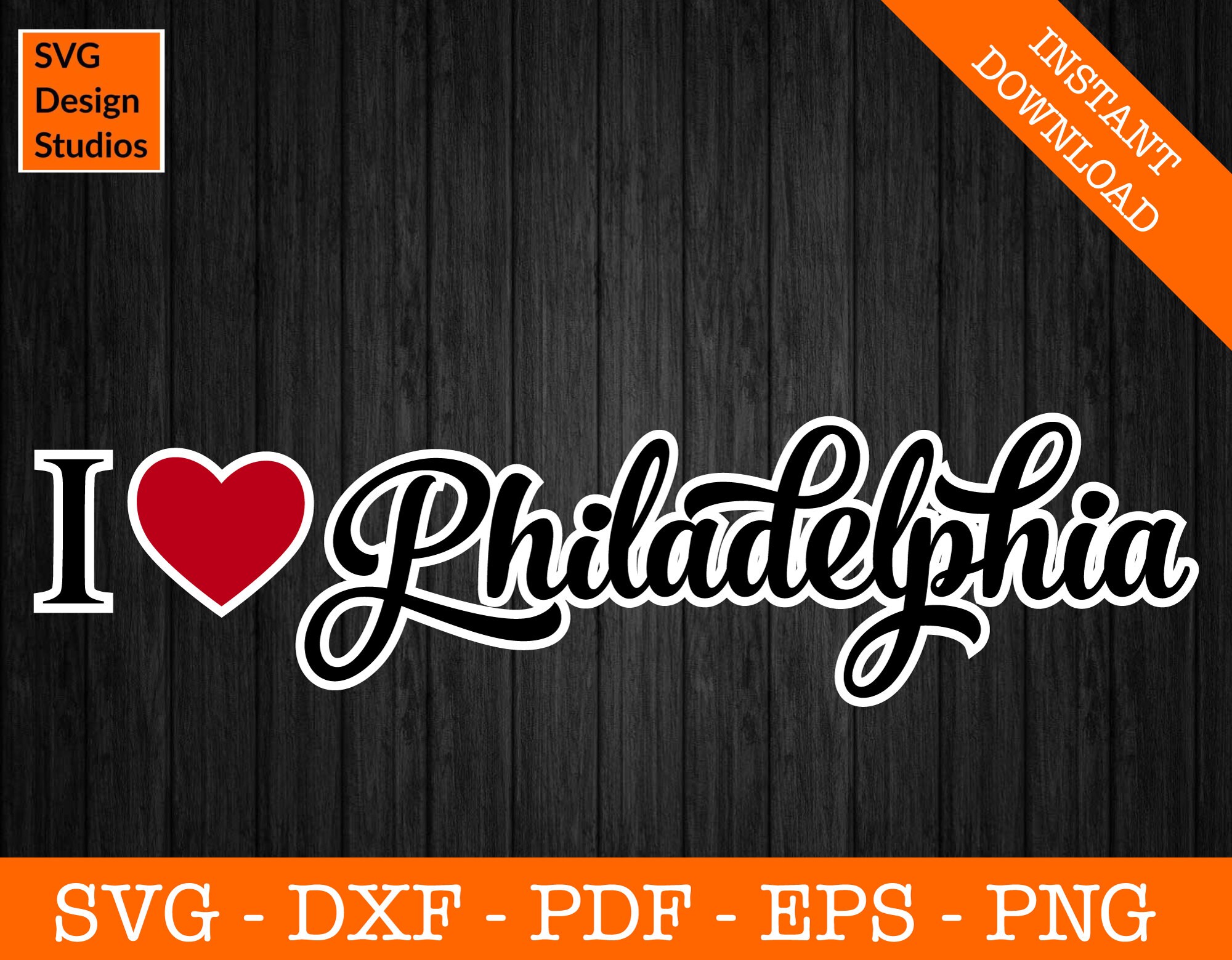 I Love Philadelphia Svg Retro Philadelphia Svg Philly - Etsy