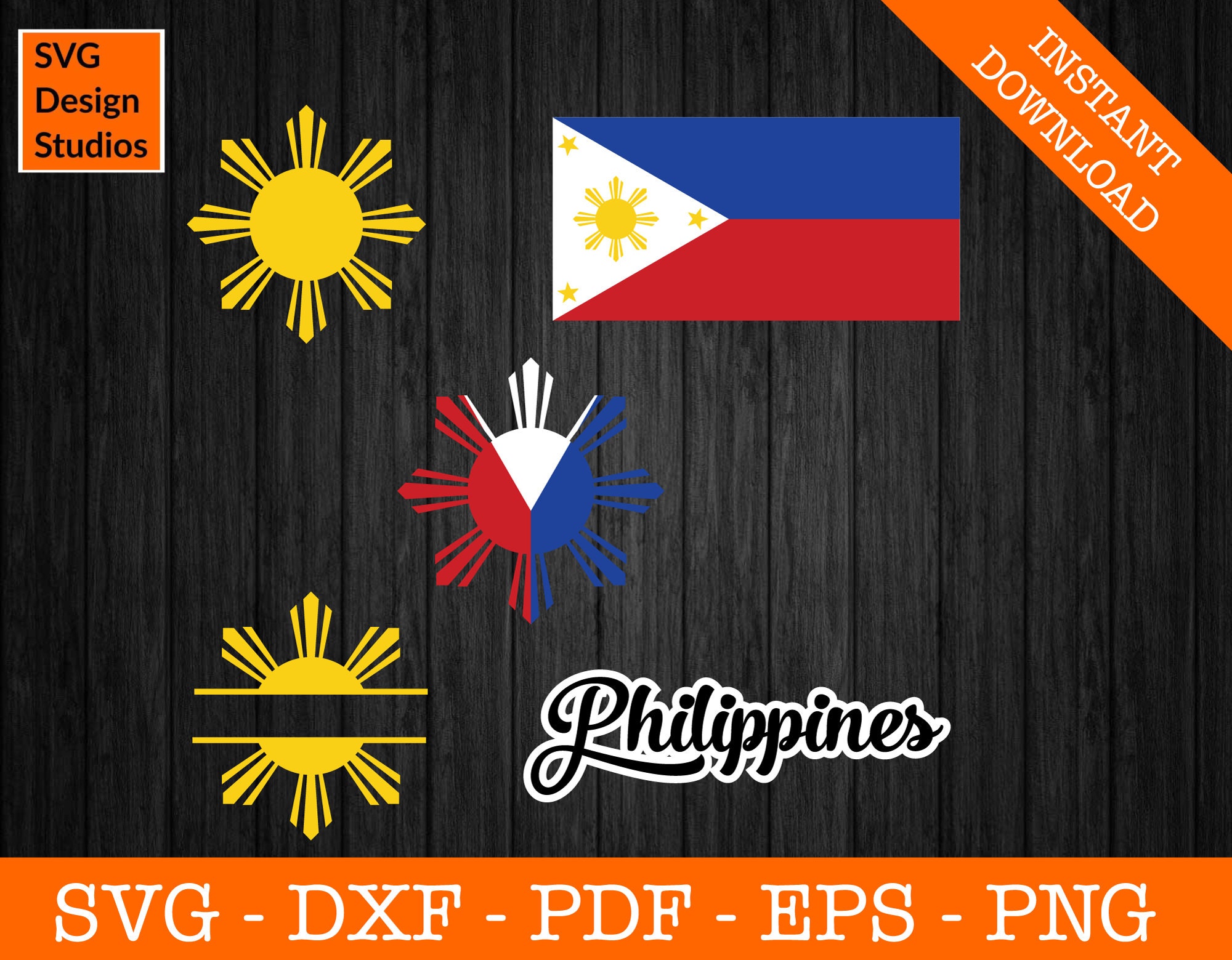 Filipino and Philippine Flag SVG Bundle - High Quality Designs for ...