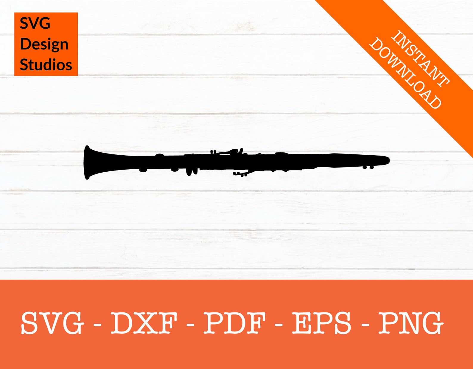 Clarinet Svg Band Svg Jazz Svg Silhouette Shadow SVG Cut - Etsy India