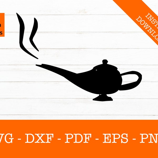 Aladdin Lamp Decal - Etsy