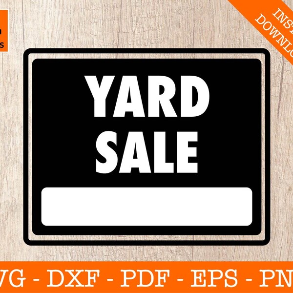 Yard Sale Svg - Etsy