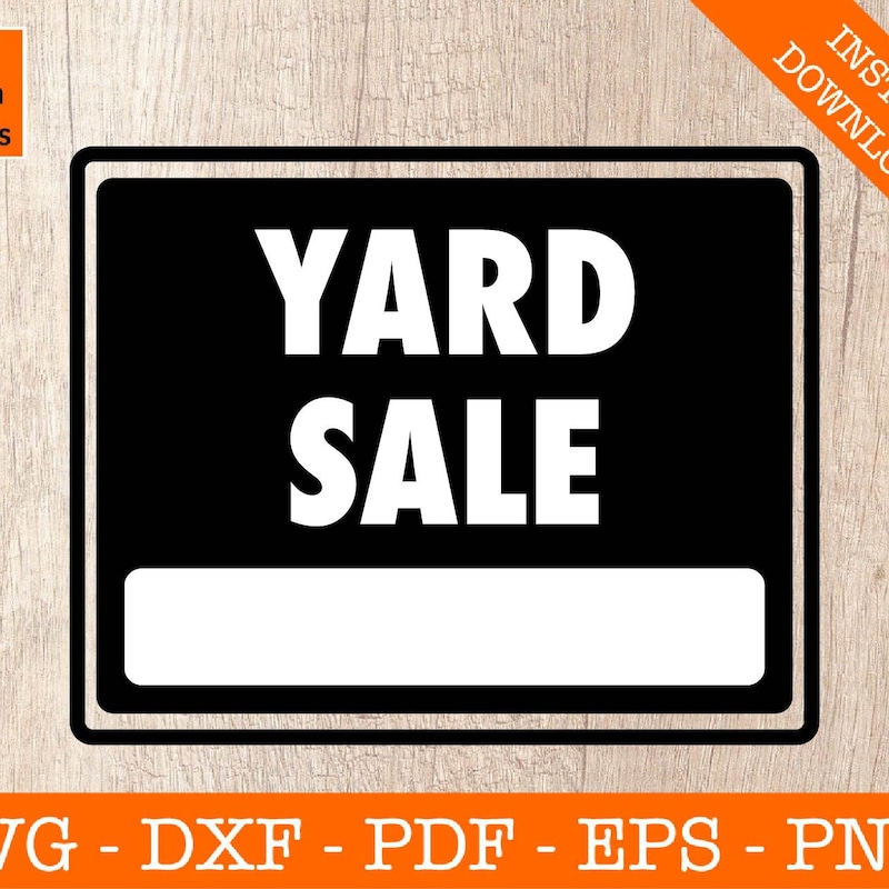 Yard Sale Svg - Etsy