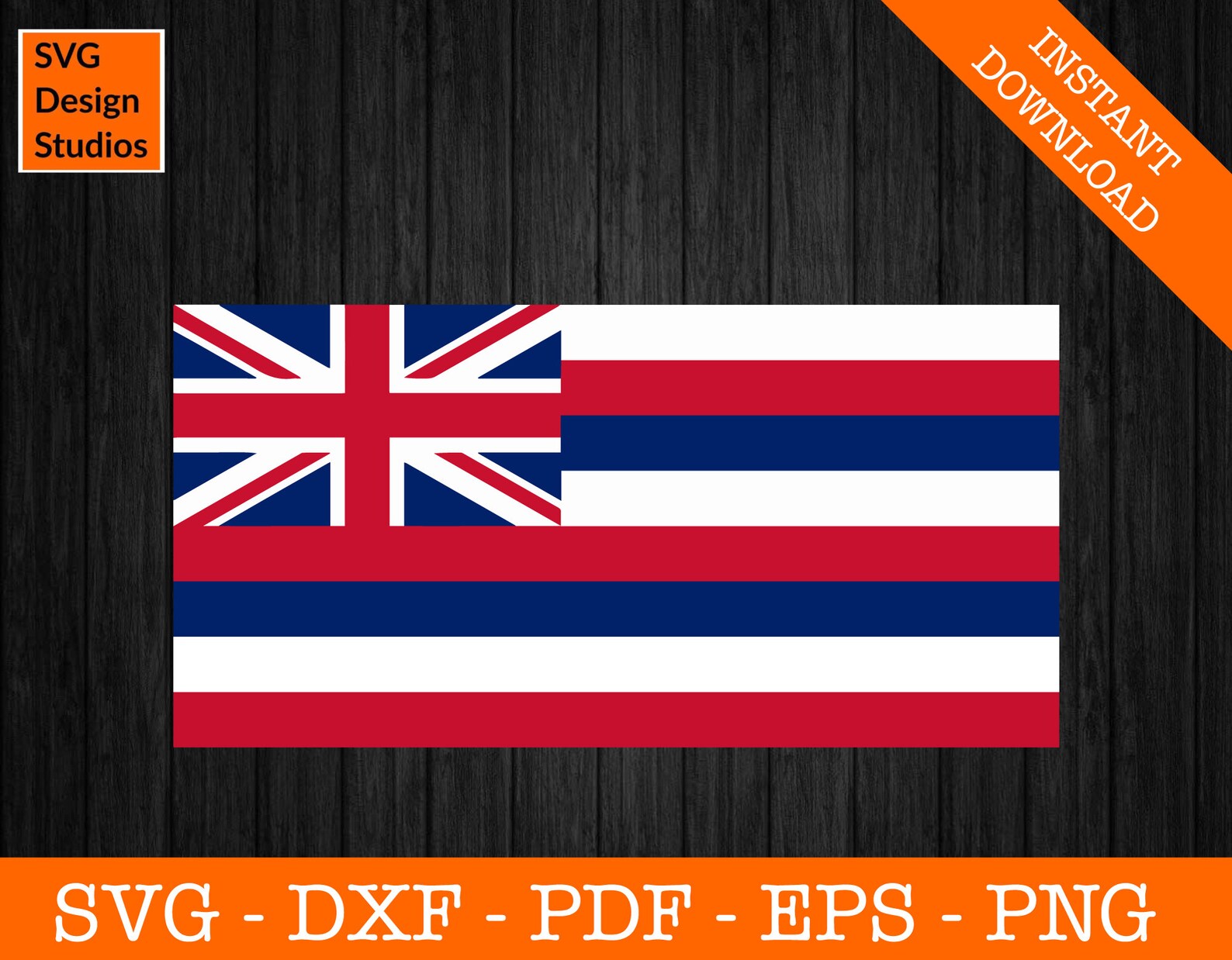Hawaii Svg, Hawaii State Flag Svg, Honolulu Clipart SVG - Cut File ...