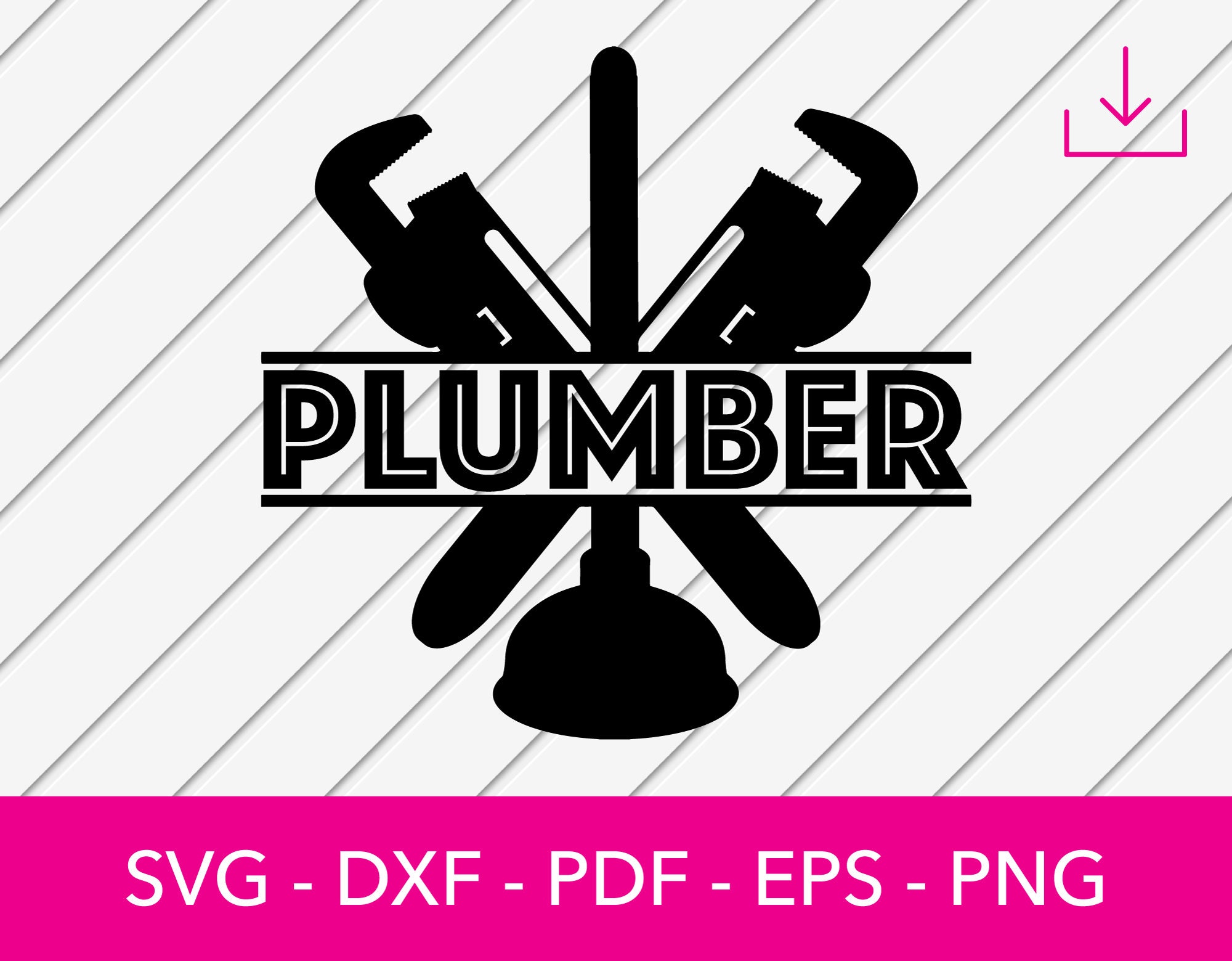 Plumber Logo Svg Plumbing Logo Svg Plumber Frame Svg Comb - Etsy