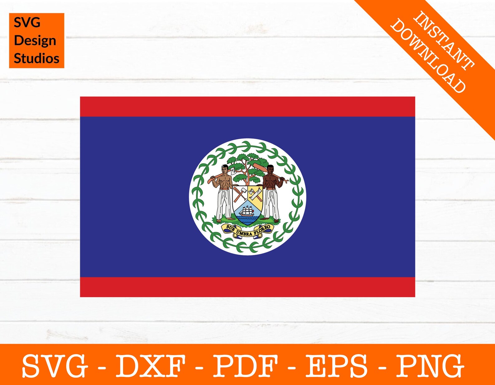 Belize Svg Belize Flag Svg Clipart Belize Design Cut File - Etsy