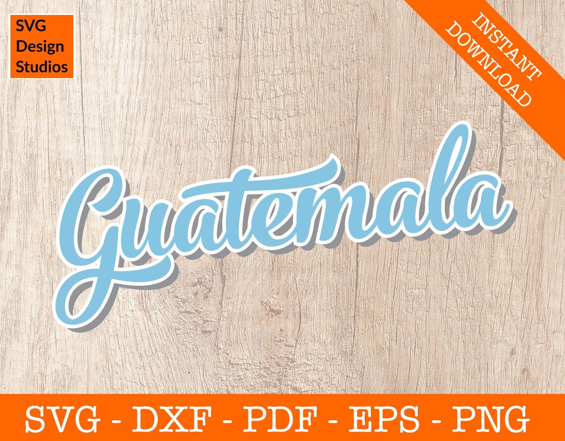 Retro Guatemala Svg, Guatemala Flag Svg, Guatemala Flag Clipart ...