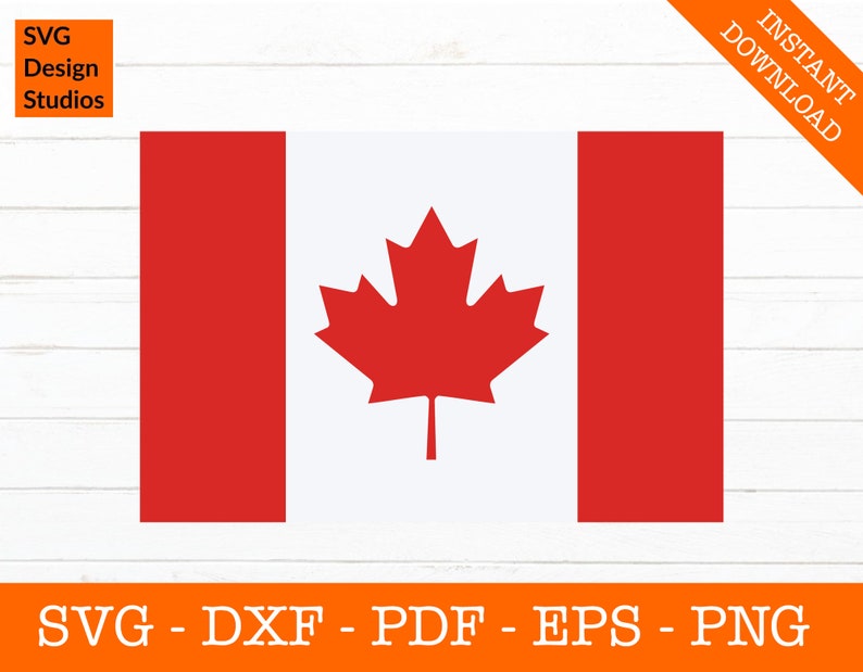 Canada Svg Canadian Svg Canadian Flag Svg SVG Cut File | Etsy