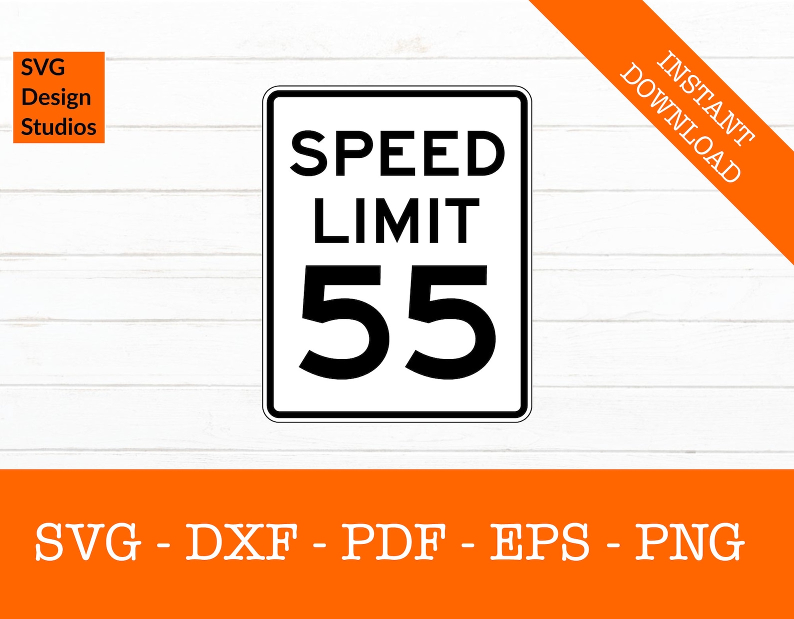 55 MPH Speed Limit Sign Svg Silhouette Shadow SVG Cut File - Etsy