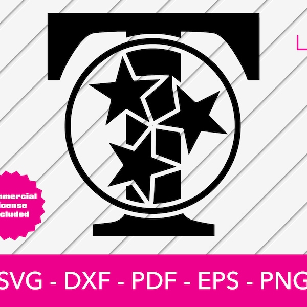 Tennessee Volunteers Dxf - Etsy