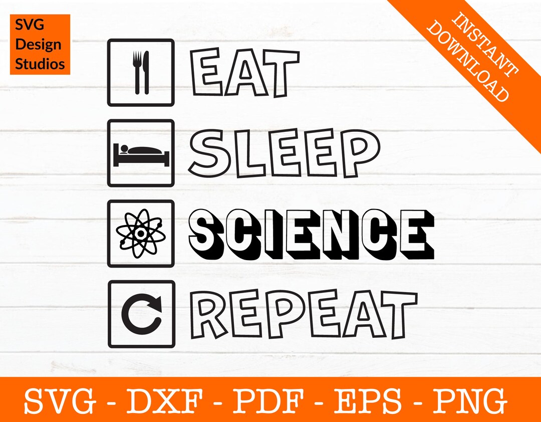 Science SVG, Science Teacher SVG, Kids Science Svg, Scientist Svg, Eat ...