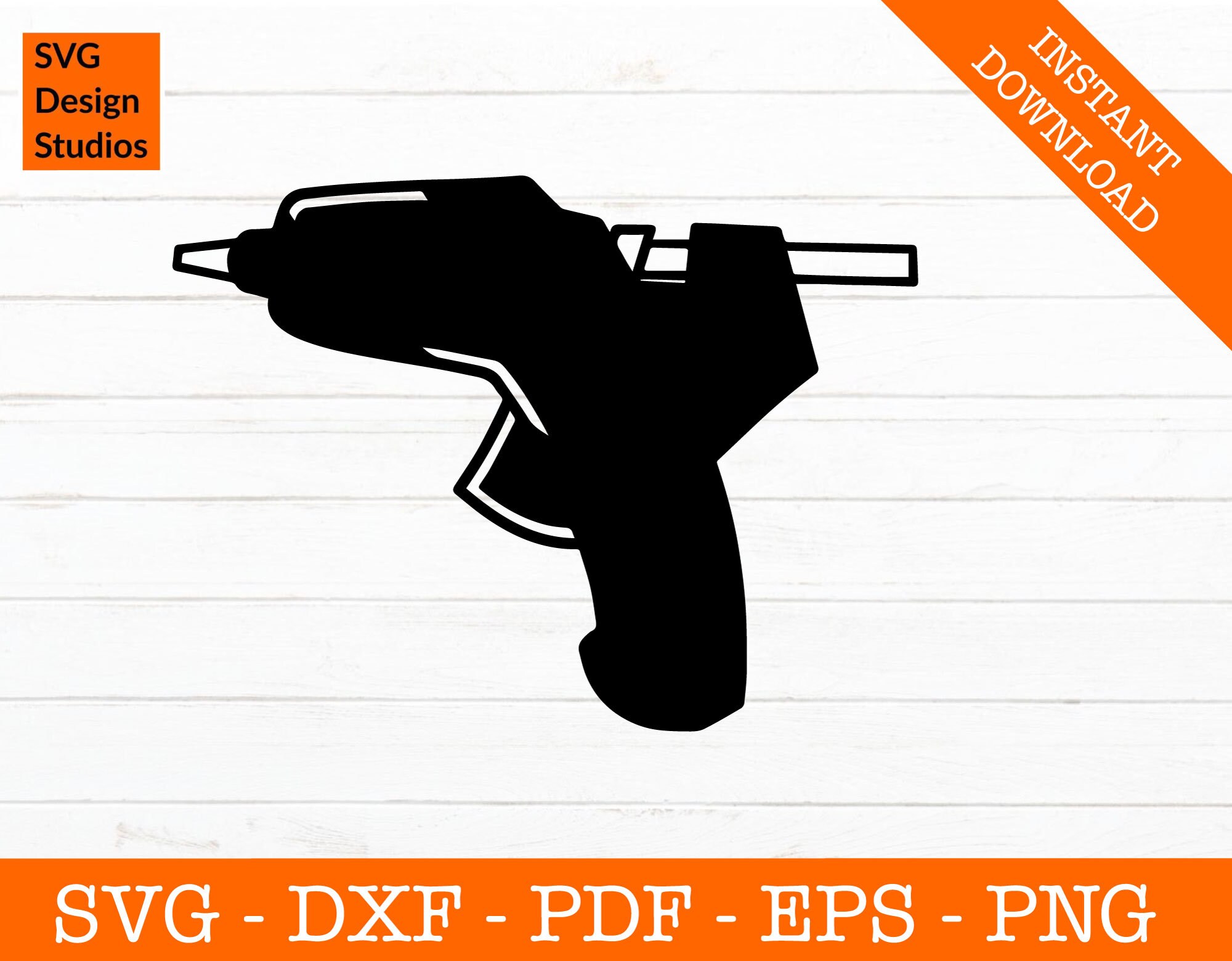 Create Svg File For Scrapbooking Cardmaking Glue Gun Svg